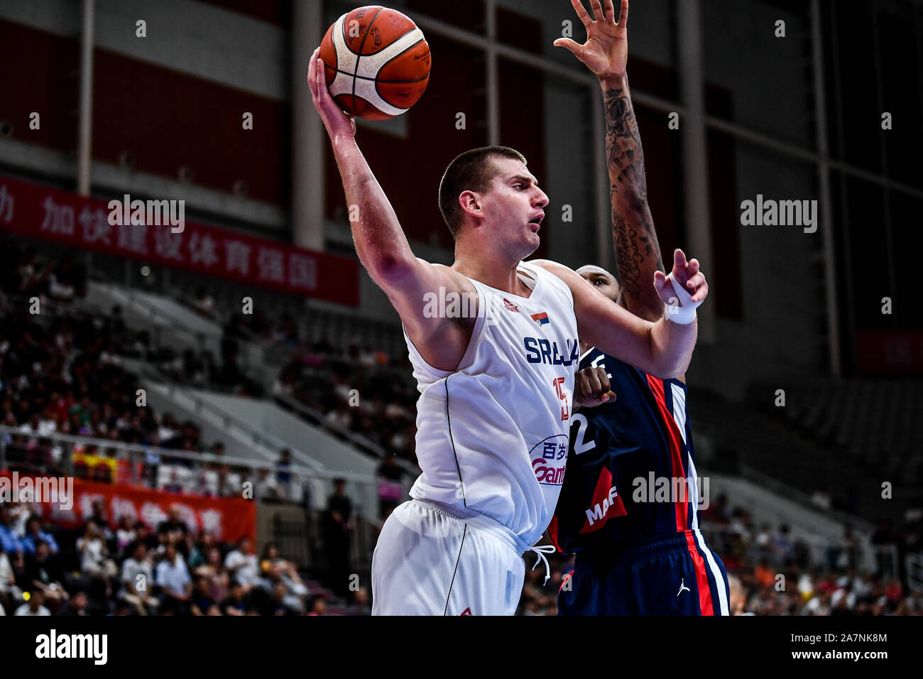 Nikola jokic pass hi-res stock photography and images - Alamy