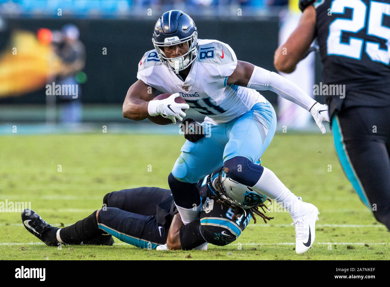 Charlotte, NC, USA. 3rd Nov, 2019. Carolina Panthers outside linebacker ...