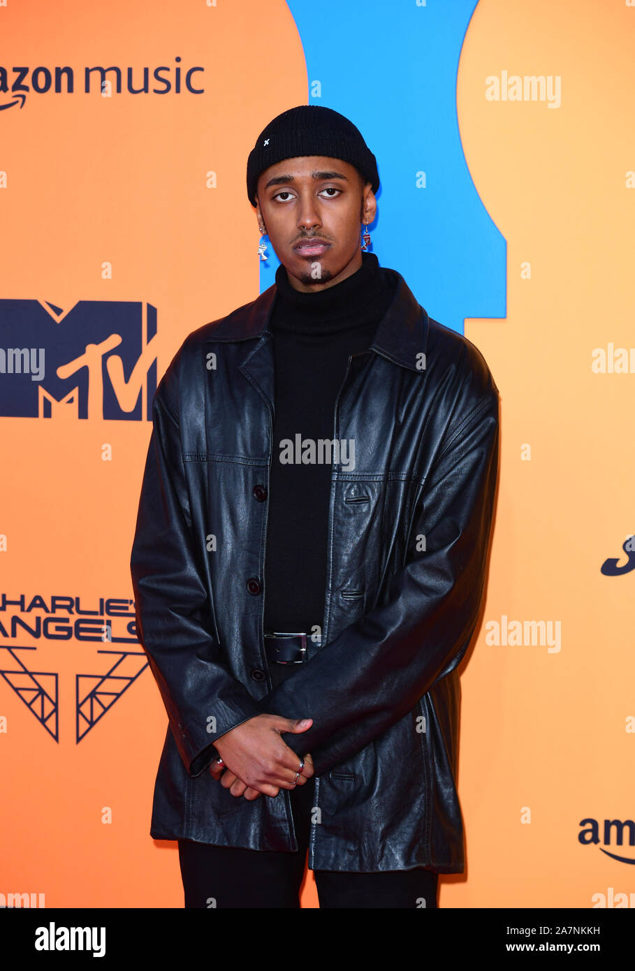 Shiden Tekle attending the MTV Europe Music Awards 2019, held at the ...