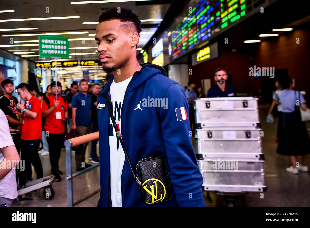 Timothe Luwawu-Cabarrot of France national basketball team arrives at ...