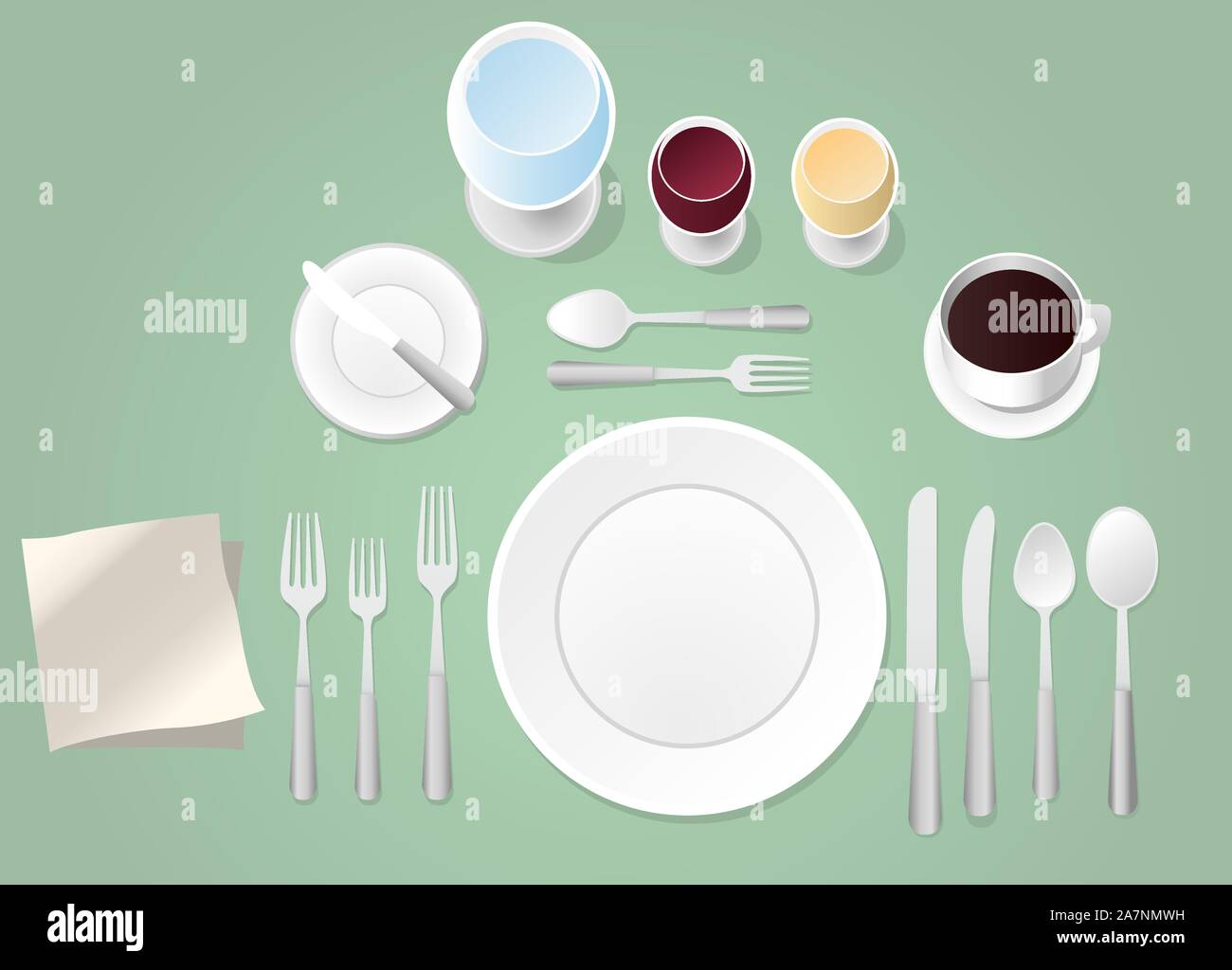 Formal place setting vector illustration Stock Vector Image & Art - Alamy Formal place setting vector illustration Stock Vector Image & Art - Alamy