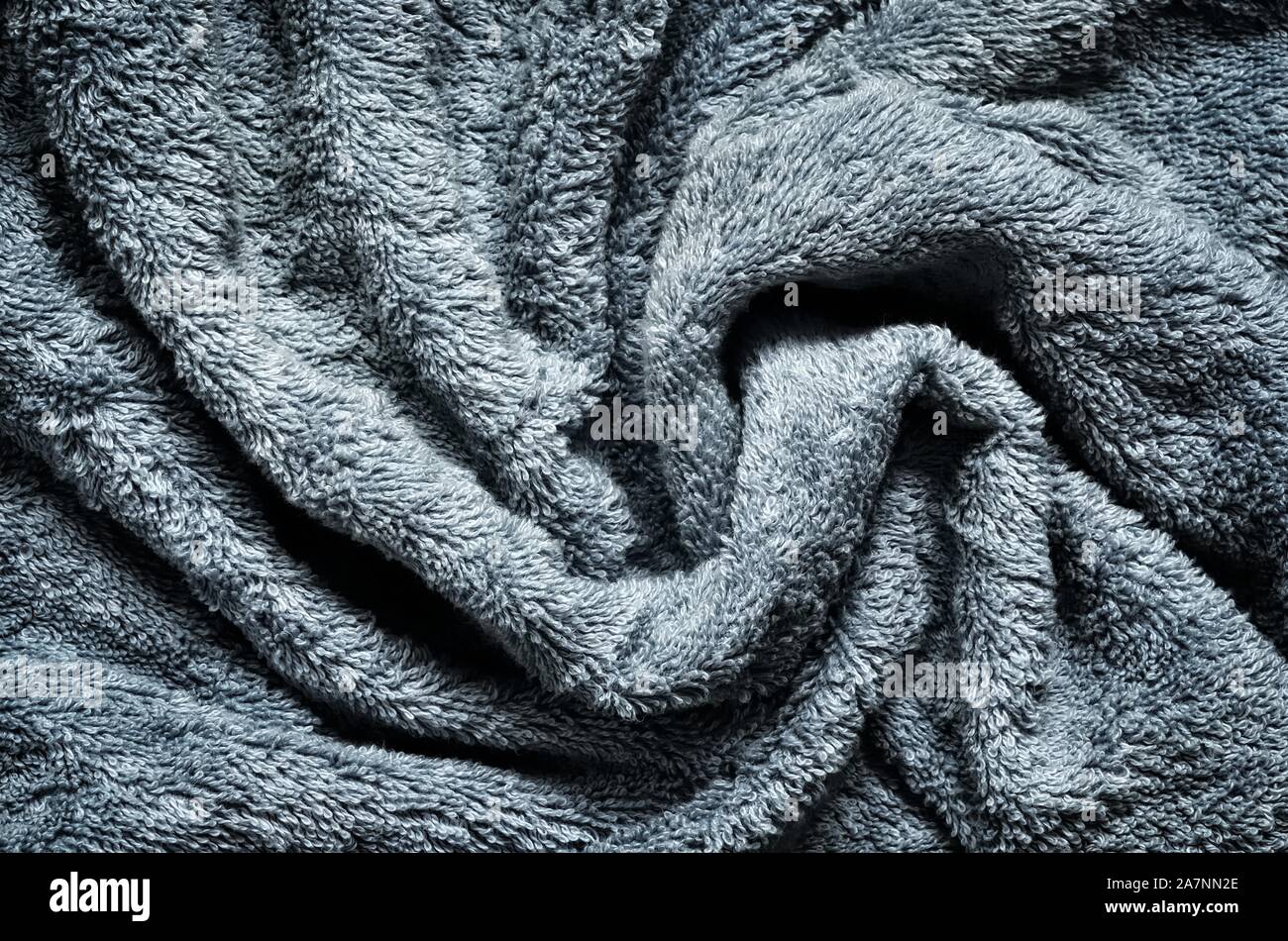 Background made of fluffy material. Texture of a wrinkled towel Stock ...