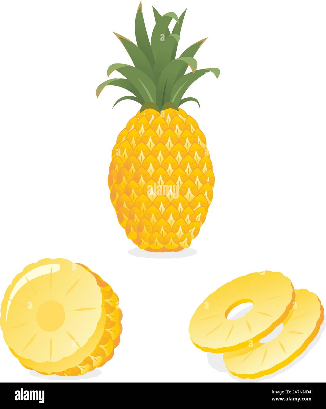 Pineapple illustration cartoons Stock Vector Image & Art - Alamy