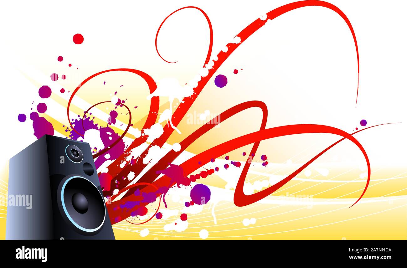 Sound Wave Vector Wallpaper