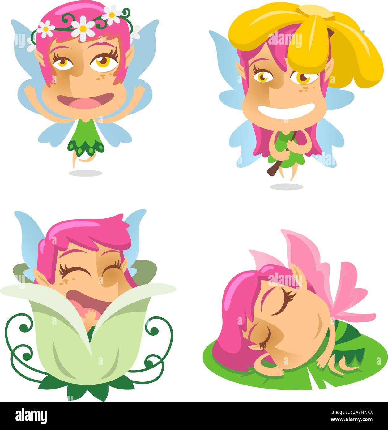 Fairy Wand Cartoon High Resolution Stock Photography and Images - Alamy