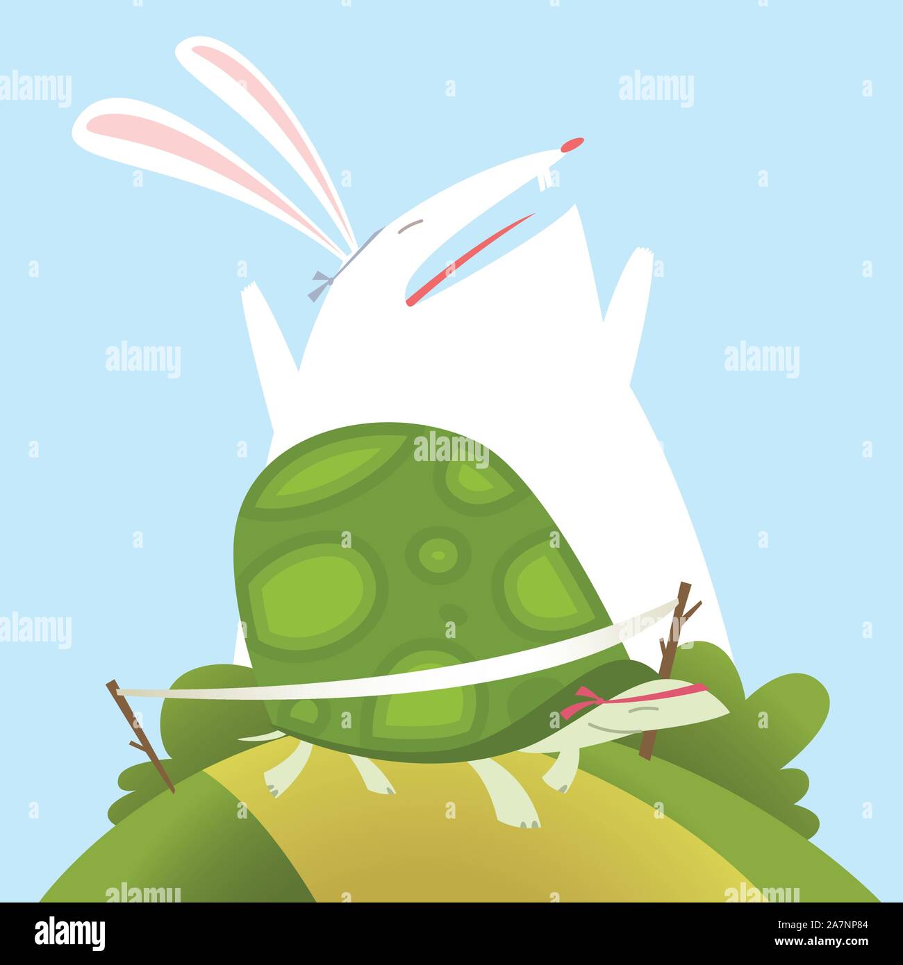 Tortoise and hare hi-res stock photography and images - Alamy