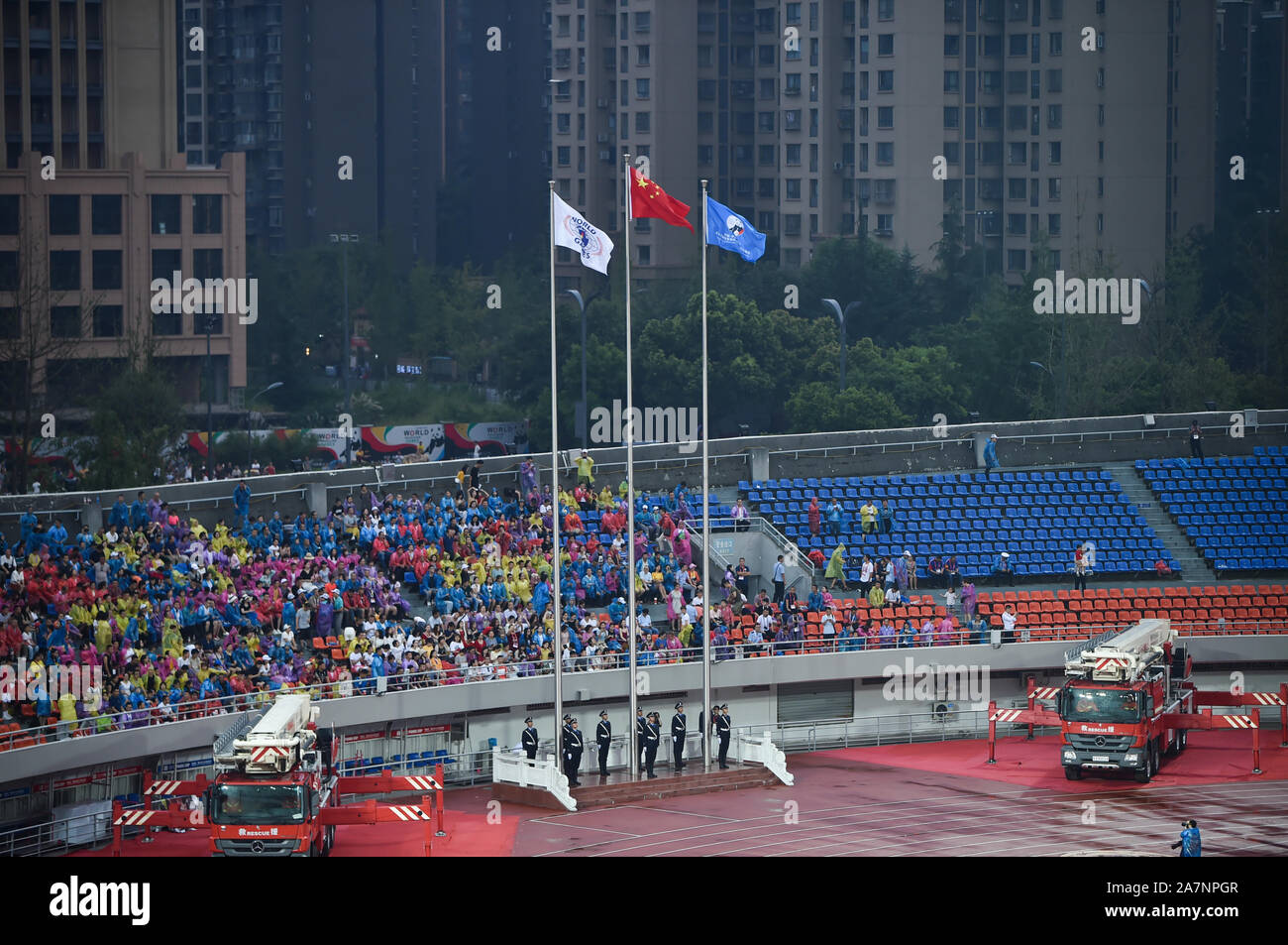 The18th World Police and Fire Games starts in Chengdu city, southwest ...