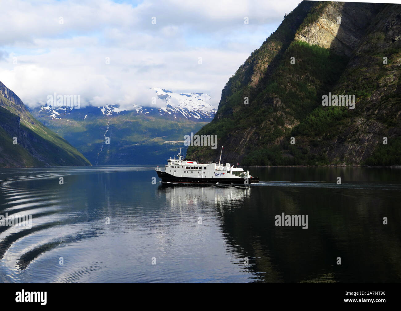 Norwegian fjords waterfalls hi-res stock photography and images - Alamy