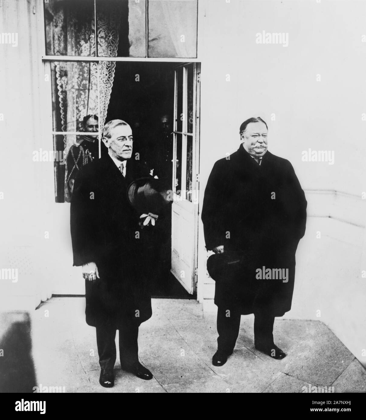 William Howard Taft, Woodrow Wilson, inauguration, presidents, U.S ...