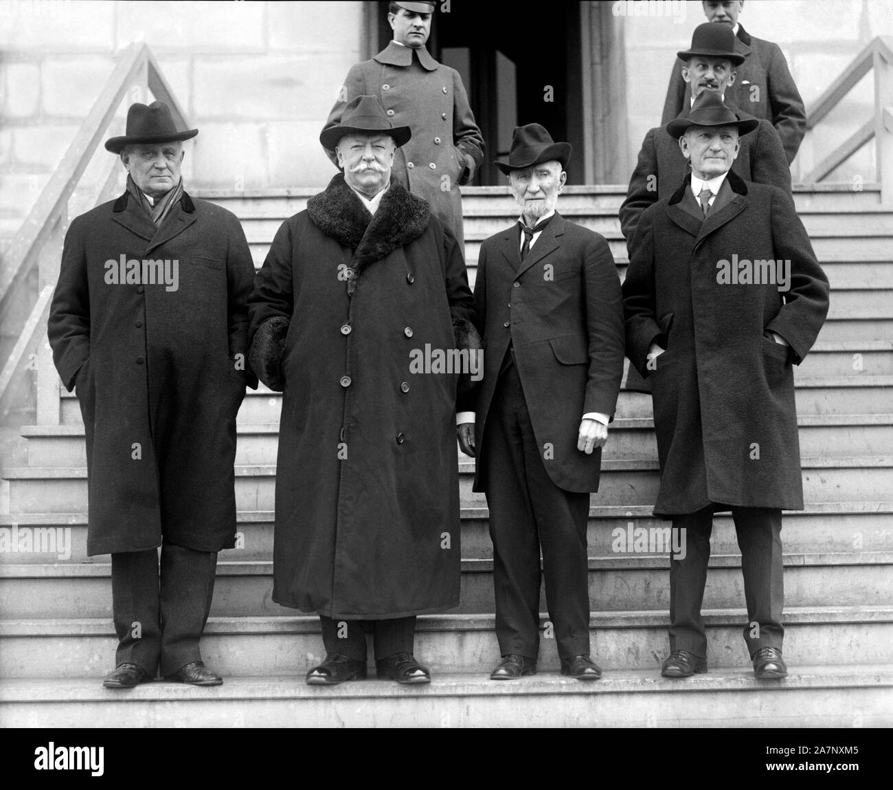 L-R: Champ Clark, William Howard Taft, Joseph Gurney Cannon, Samuel W ...