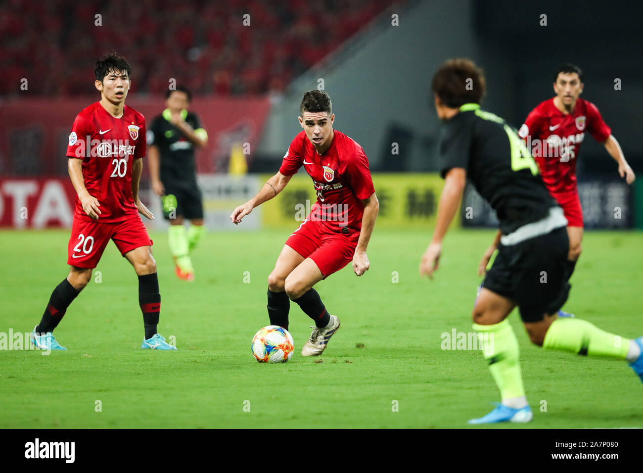 Brazilian football player Oscar dos Santos Emboaba Junior, better known ...