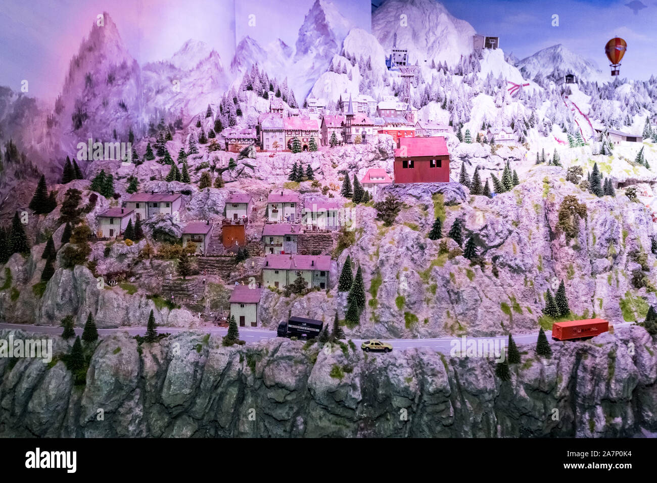 View of the miniature artworks capturing the Shanghai's history and ...