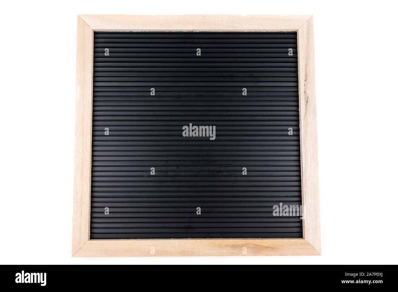 Completely blank slate empty black sign board Stock Photo - Alamy