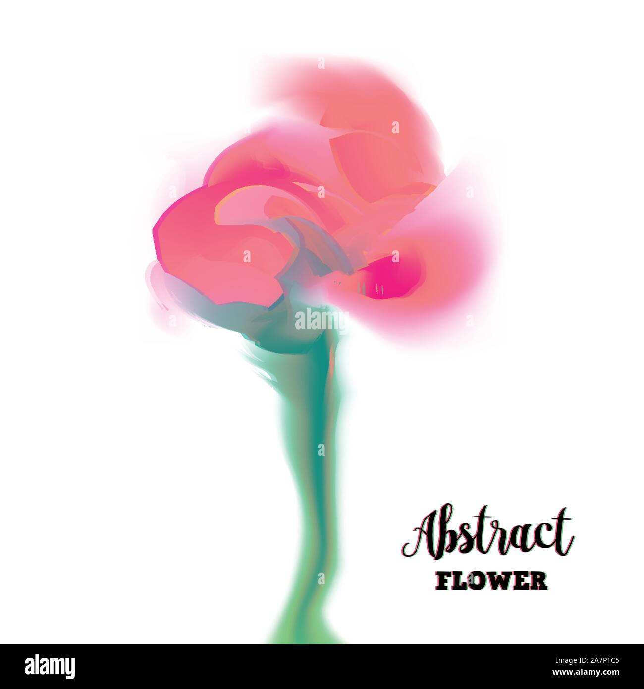 Distorted leaf Stock Vector Images - Alamy