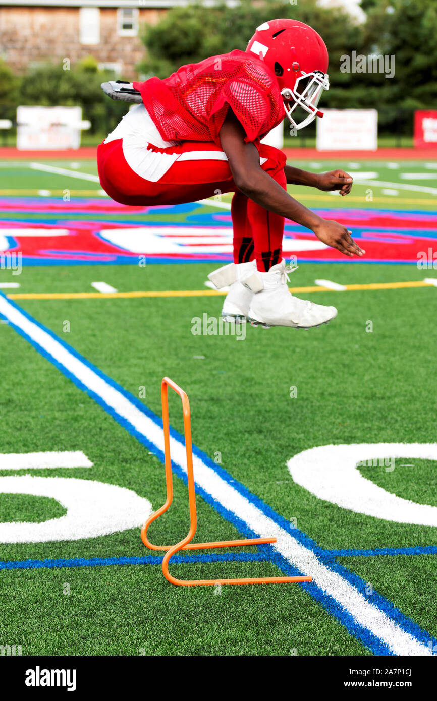 Jumping defense hi-res stock photography and images - Alamy