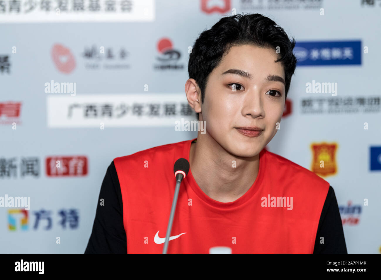 Taiwanese singer Lai Kuan-lin, also romanized as Lai Guan-lin, and a former member of South ...