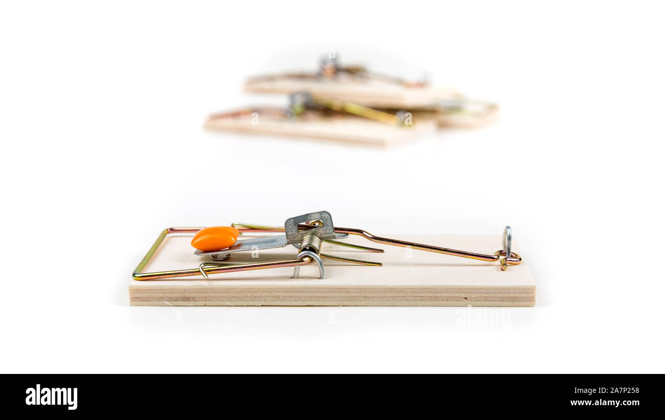 Snap traps Cut Out Stock Images & Pictures - Alamy