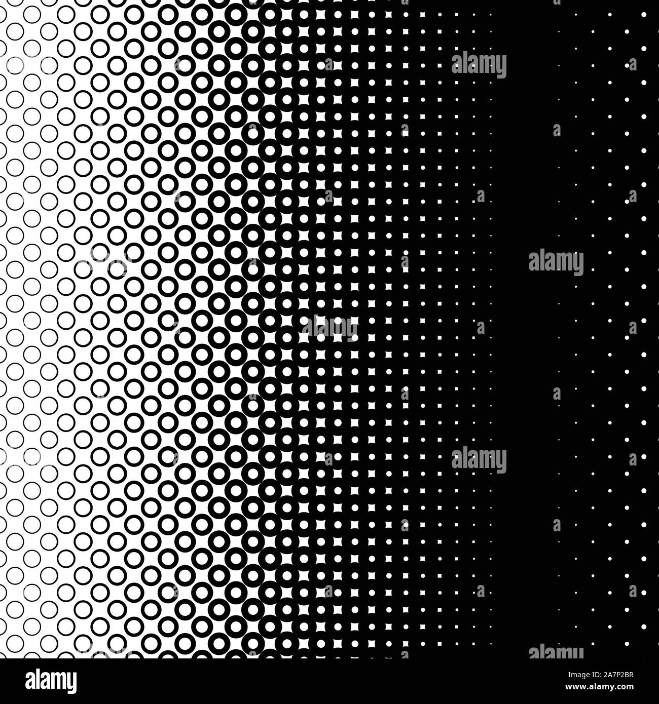 Background with gradient of black and white circles Stock Vector Image ...