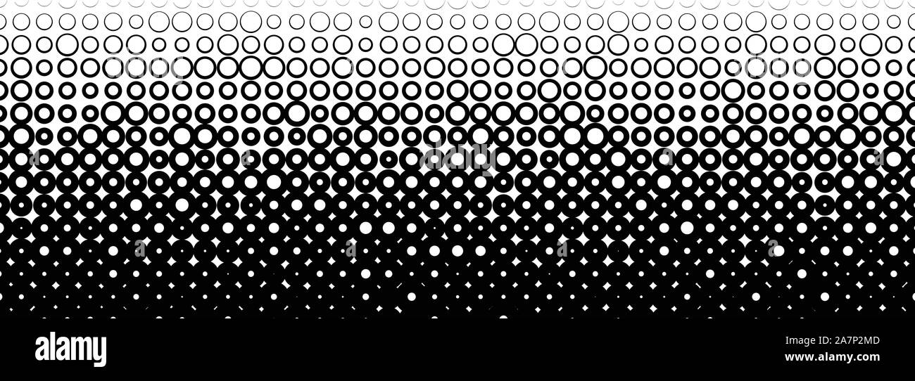Background with gradient of black and white circles Stock Vector Image ...