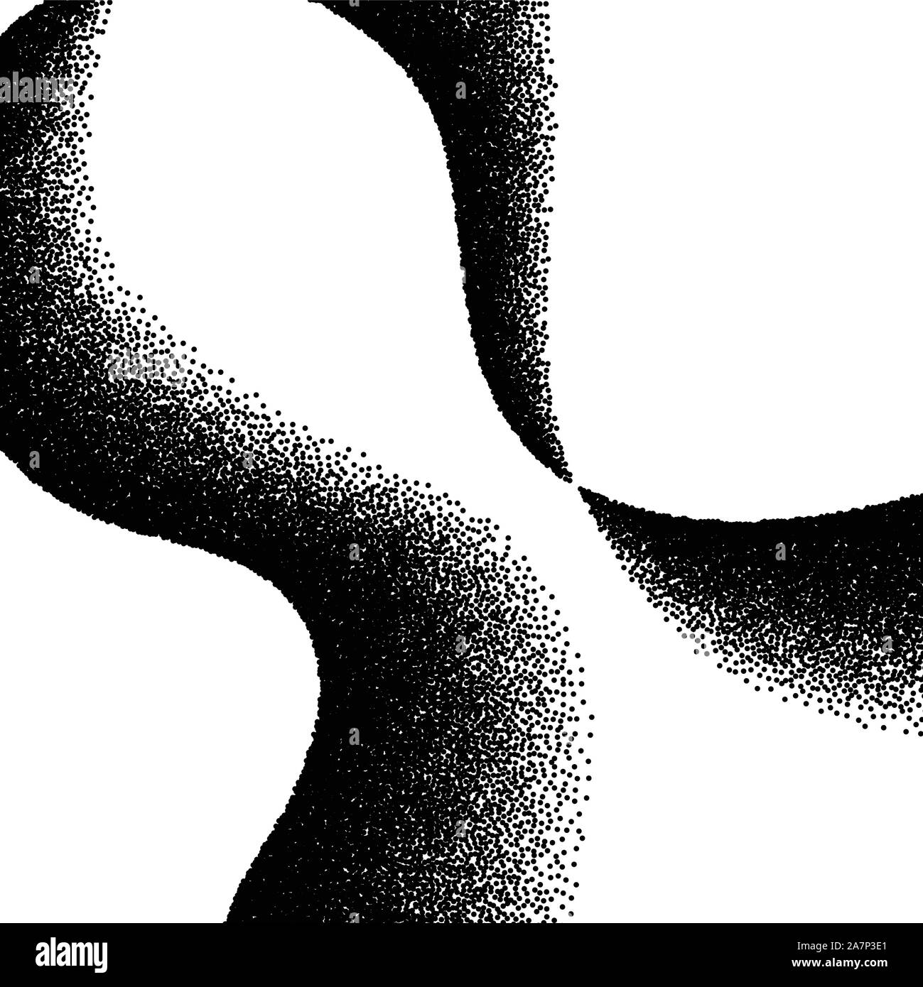 Random black dots scatter Stock Vector Images - Alamy