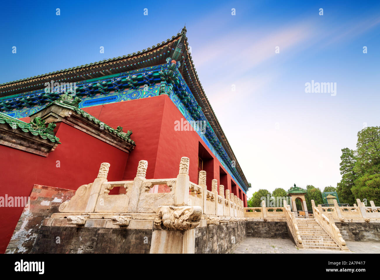 Chinese-style ancient architecture, Beijing, China Stock Photo - Alamy