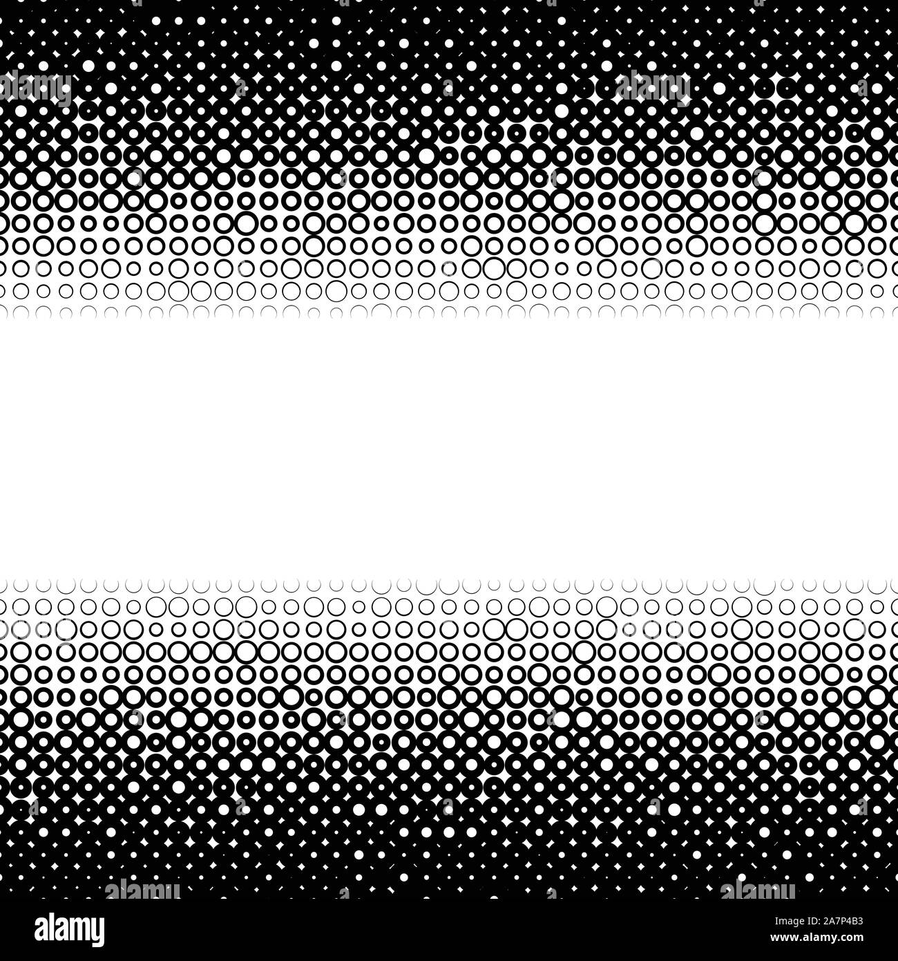 Background with gradient of black and white circles Stock Vector Image ...