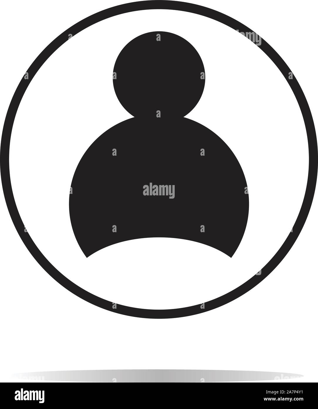 business man on white background. business man sign. people icon for ...
