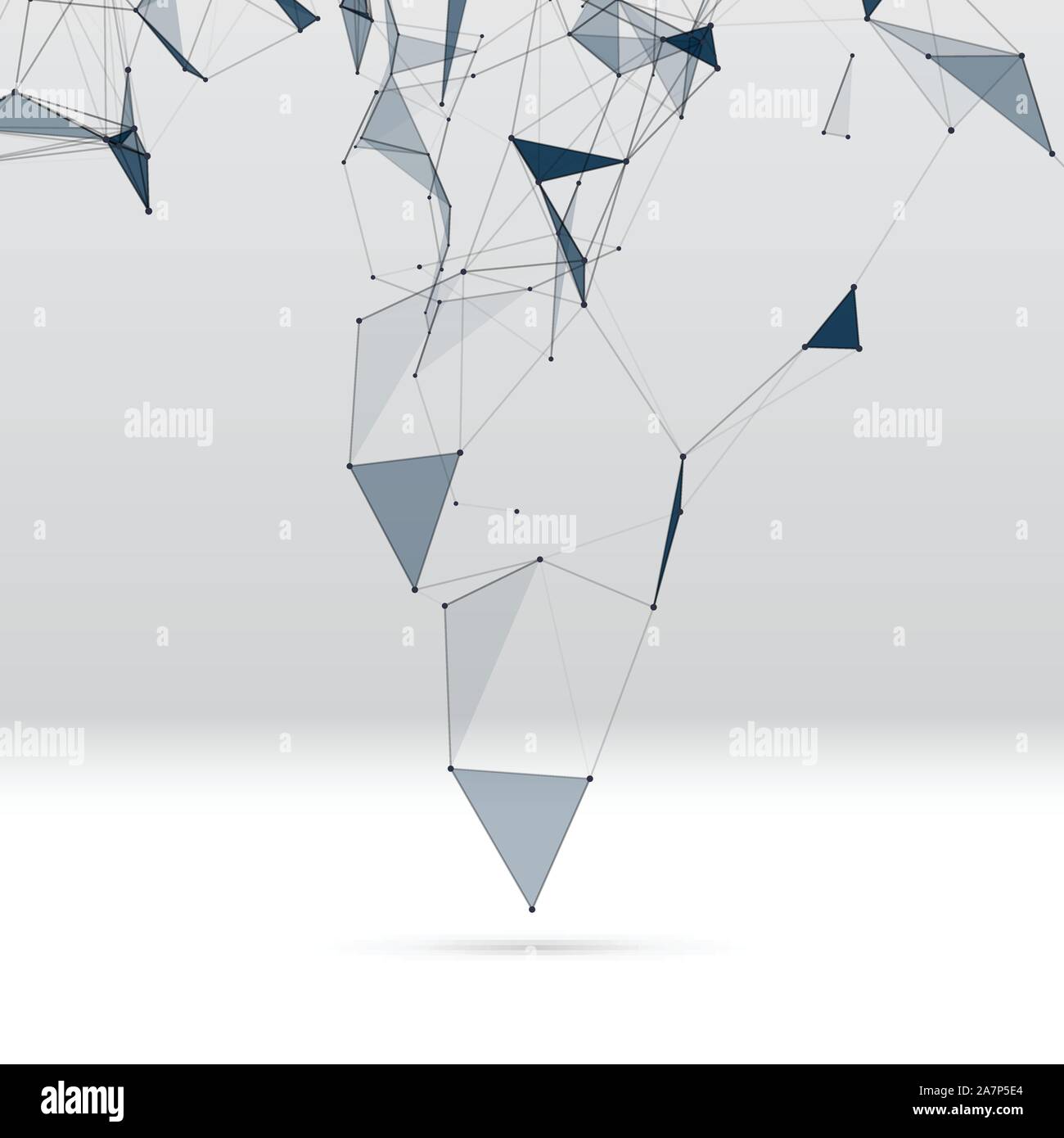 Abstract background with dotted grid Stock Vector Image & Art - Alamy