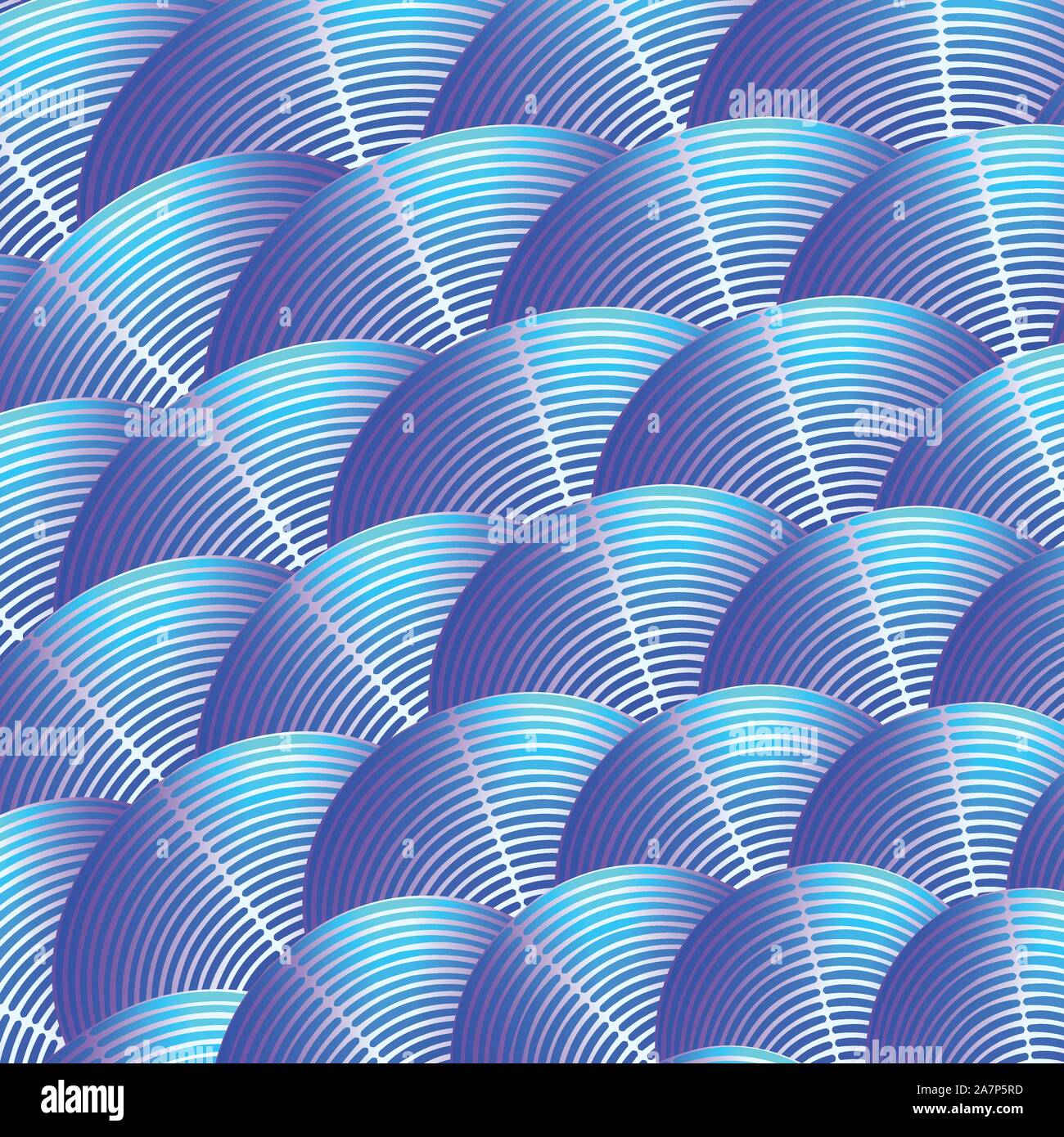 Feather styled background with curved lines styled as exotic bird ...