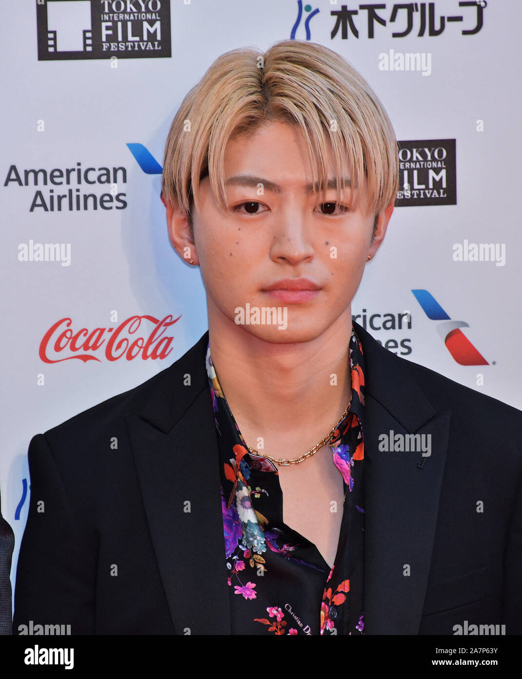 Reo Sano attends the opening ceremony of Tokyo International Film ...