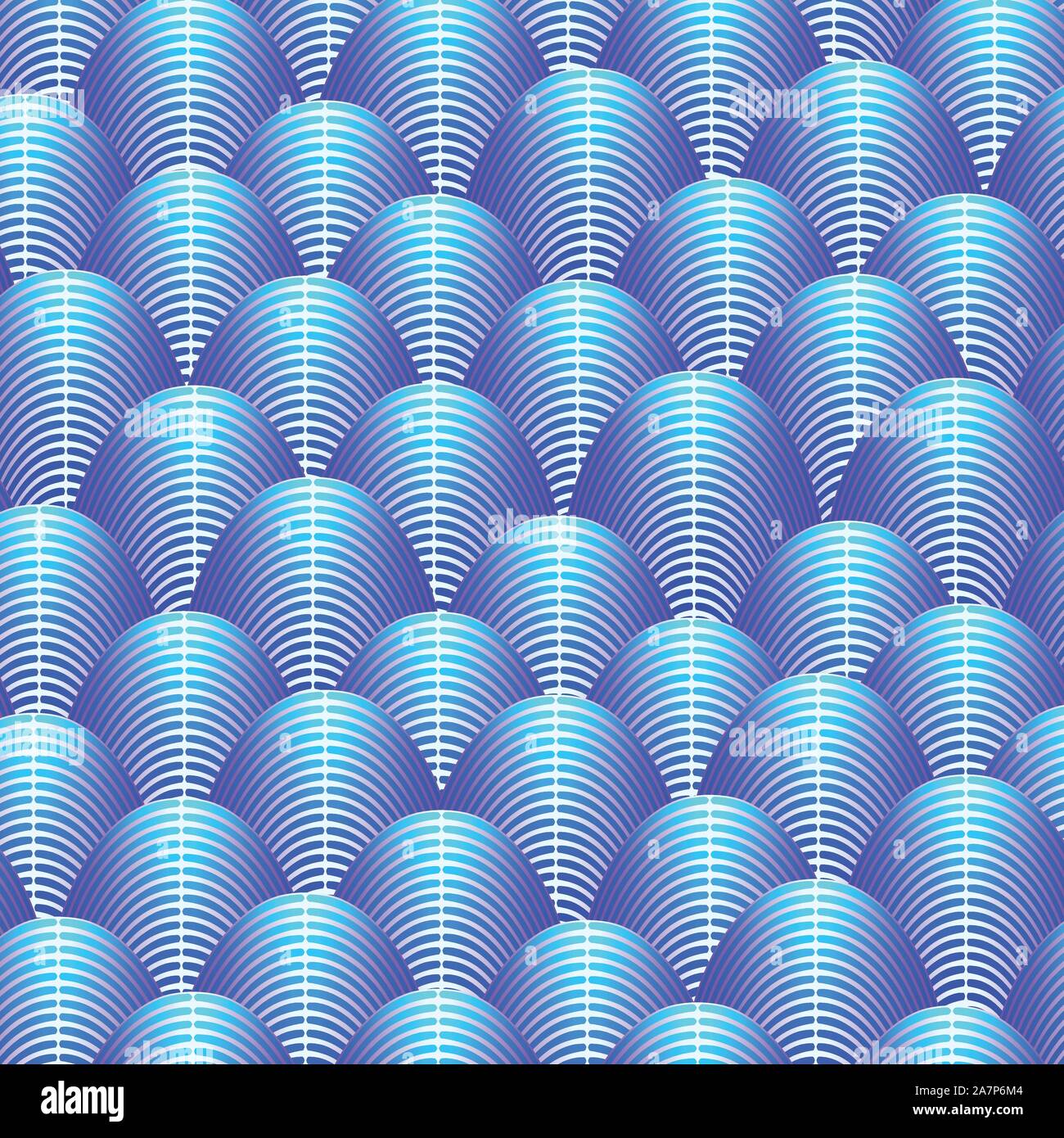 Feather styled background with curved lines styled as exotic bird ...