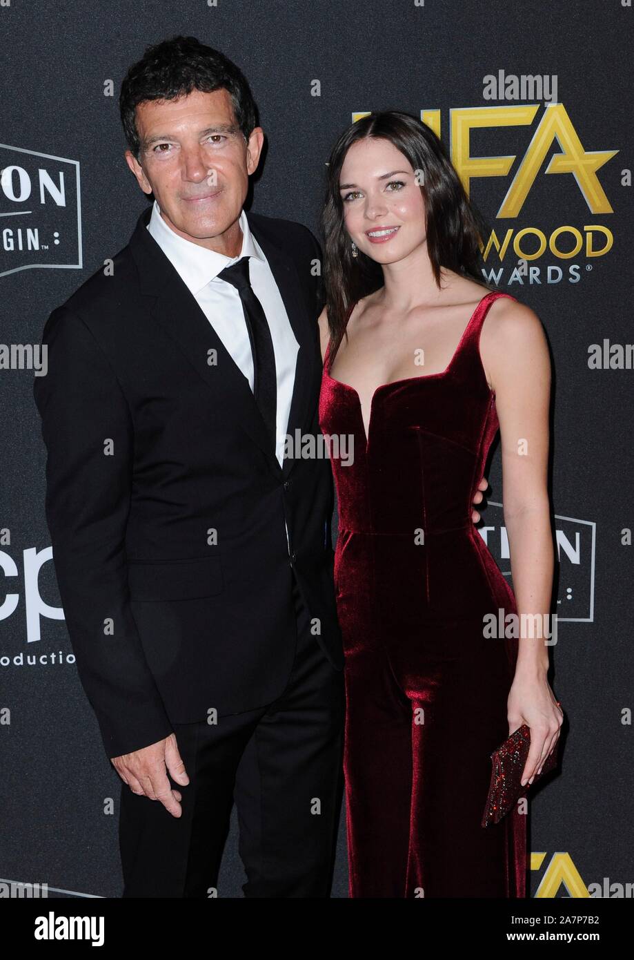 Beverly Hills, CA. 3rd Nov, 2019. Stella Banderas, Antonio Banderas at ...