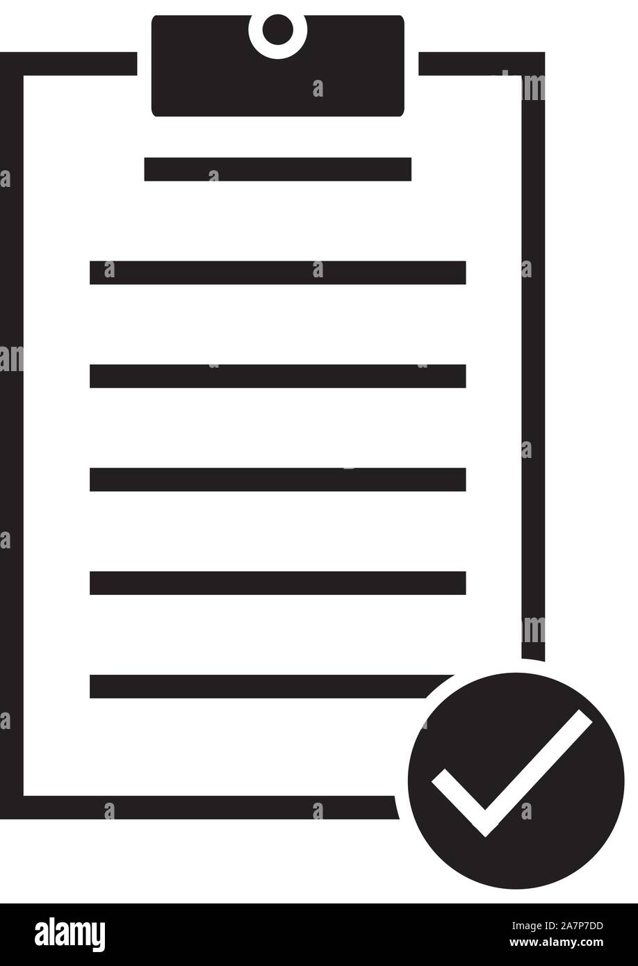 form icon on white background. form sign. flat style. form icon sign ...