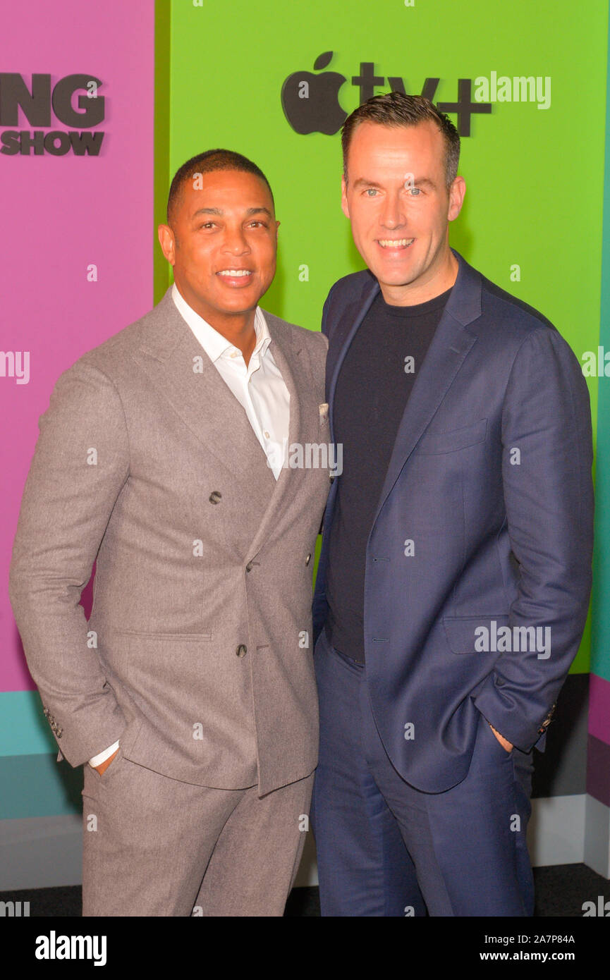 NEW YORK, NY - OCTOBER 28: Don Lemon and Tim Malone attend Apple TV+'s ...