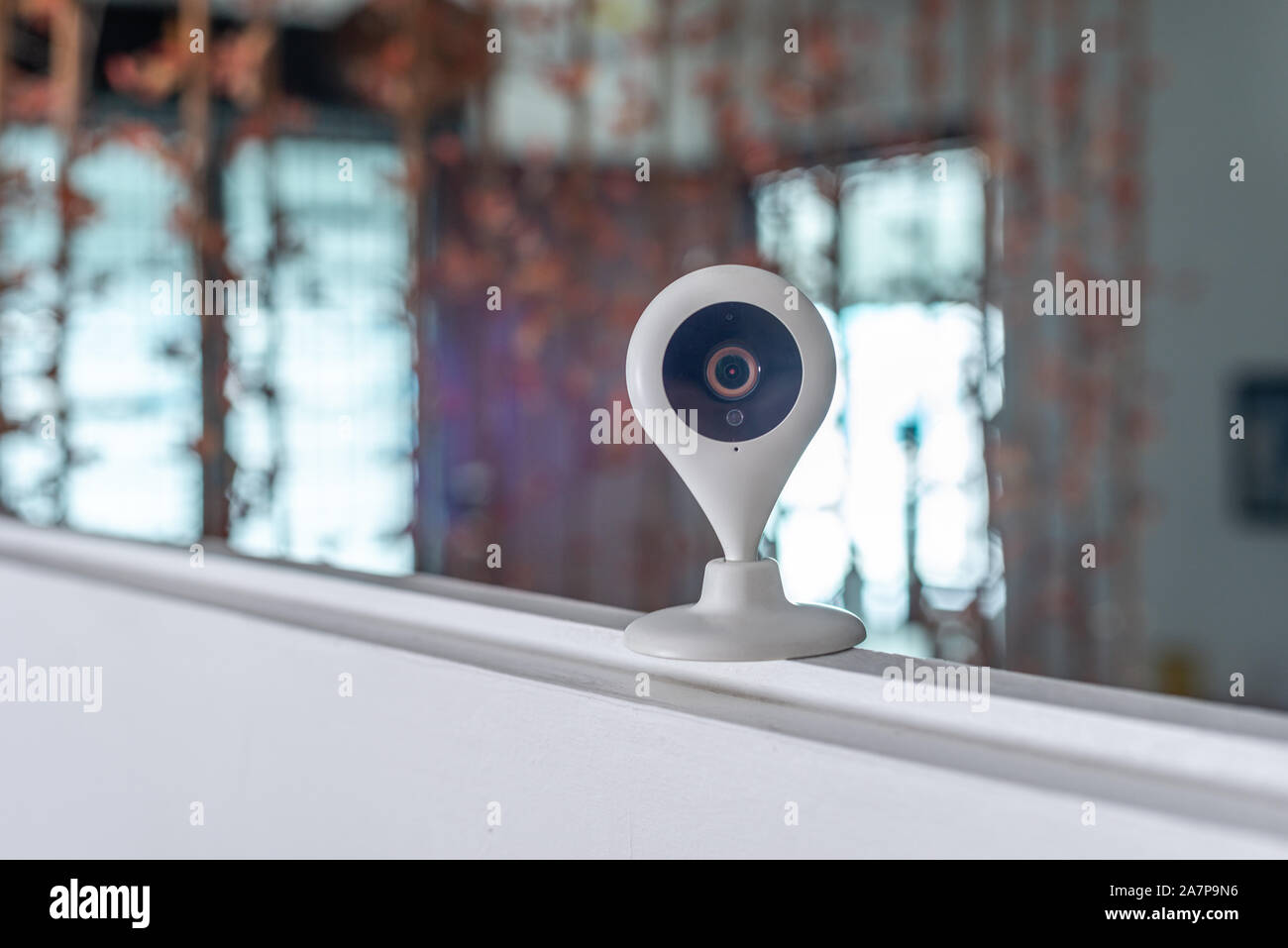 Household indoor digital CCTV Internet surveillance web cam with night ...