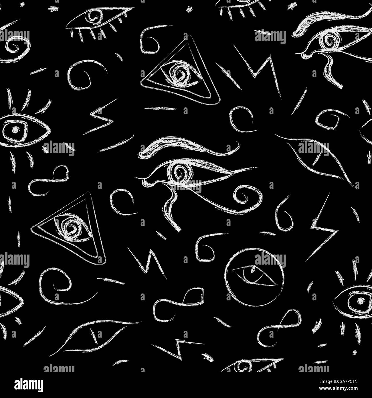 Psychedelic eye Black and White Stock Photos & Images - Alamy