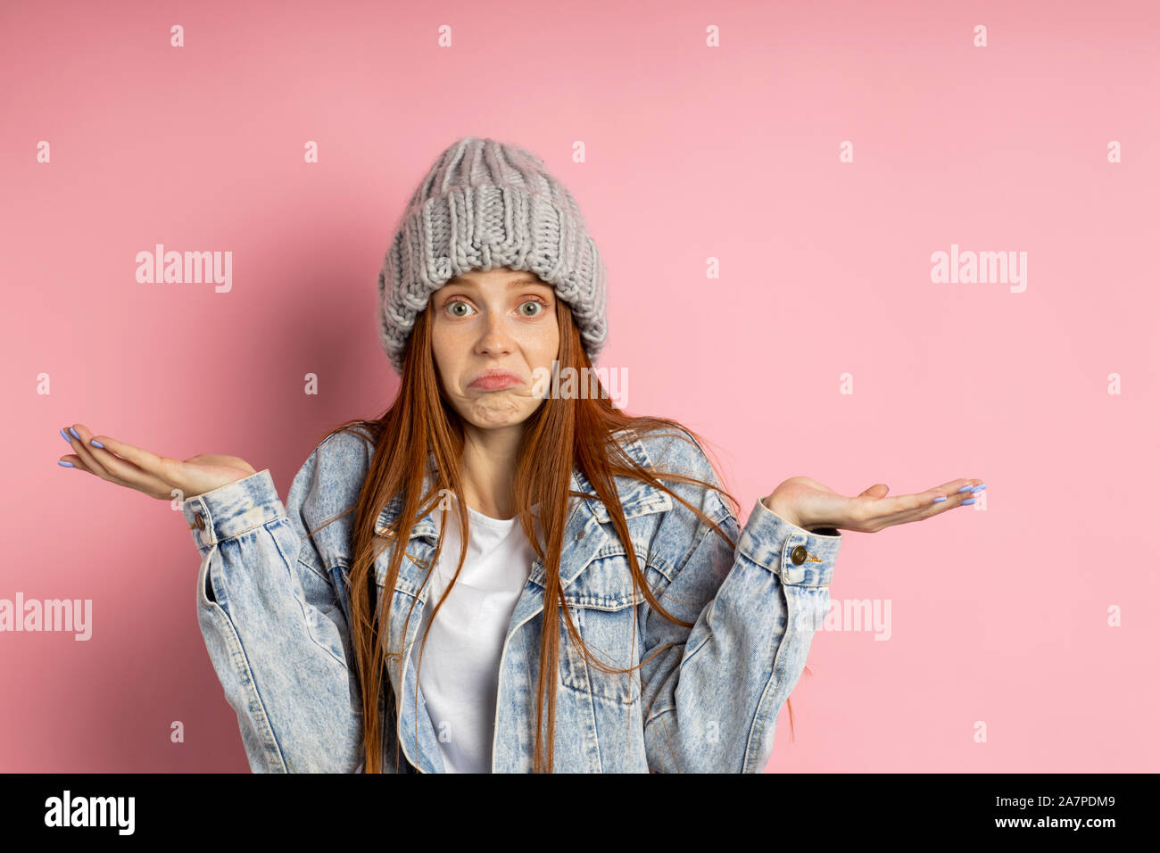 Having hesitant hi-res stock photography and images - Alamy