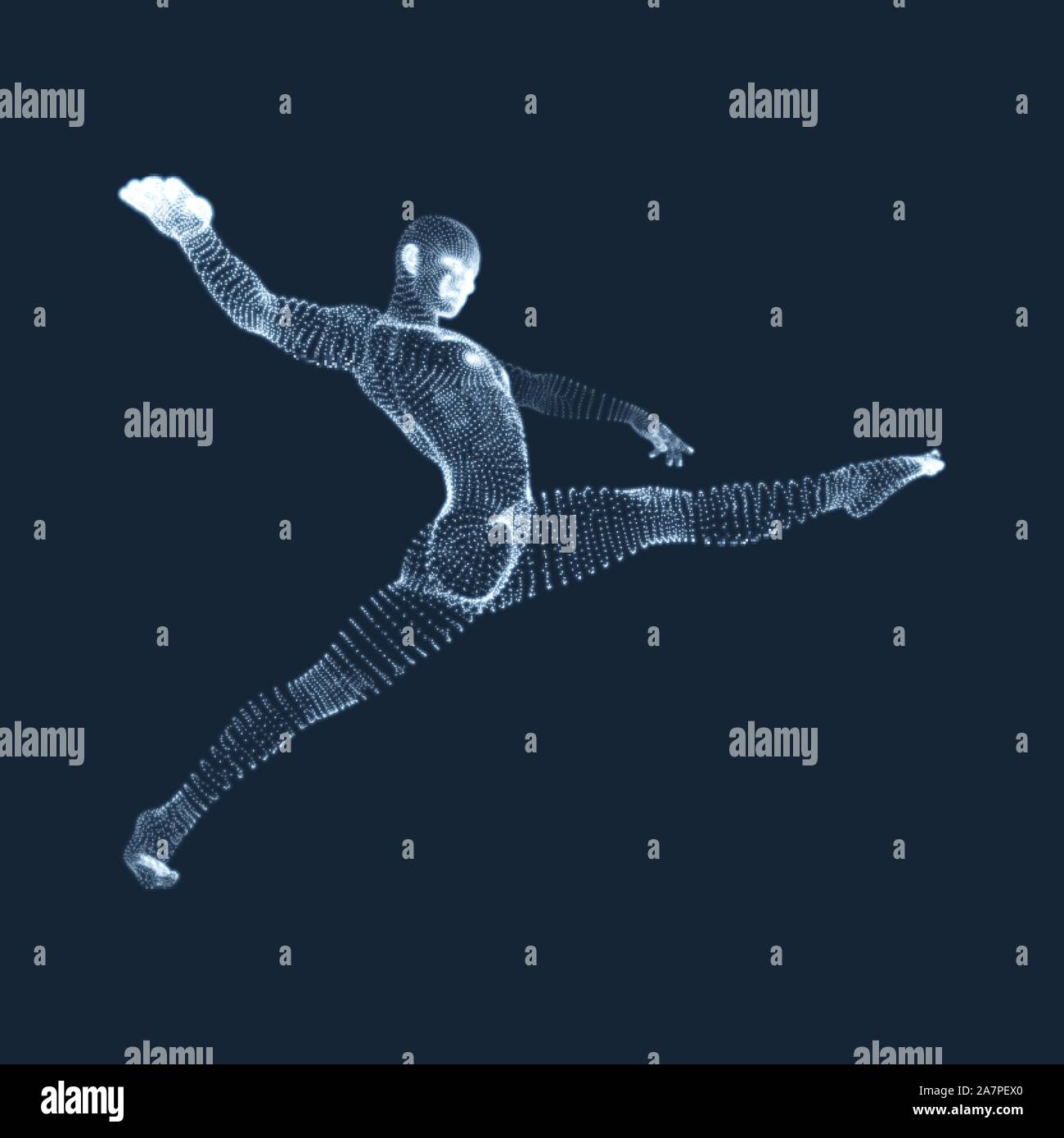 Gymnast. Man. 3D Human Body Model. Gymnastics Activities for Icon ...