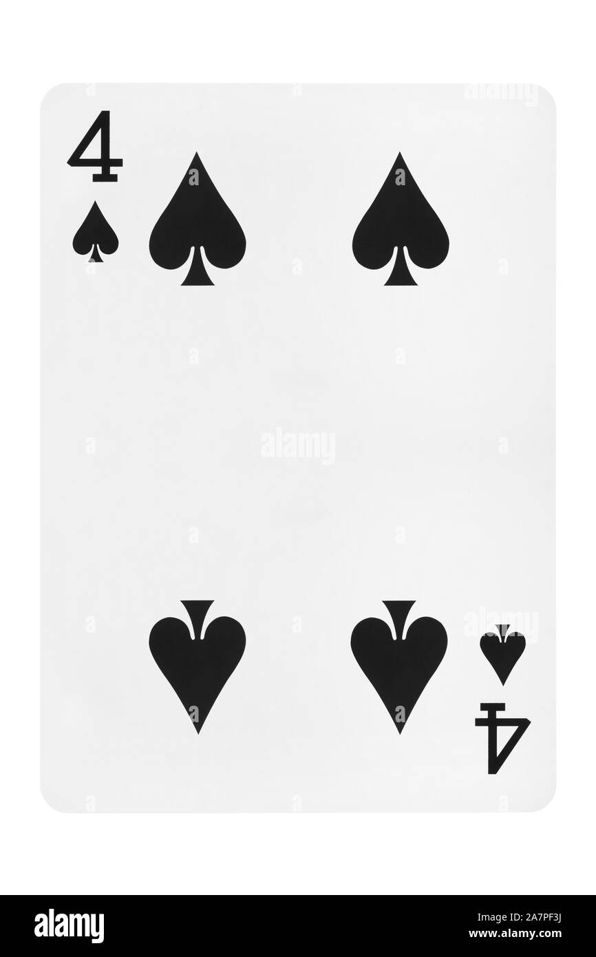 Playing card spades hi-res stock photography and images - Alamy
