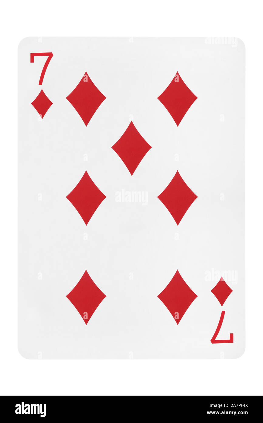 Seven of diamonds hi-res stock photography and images - Alamy