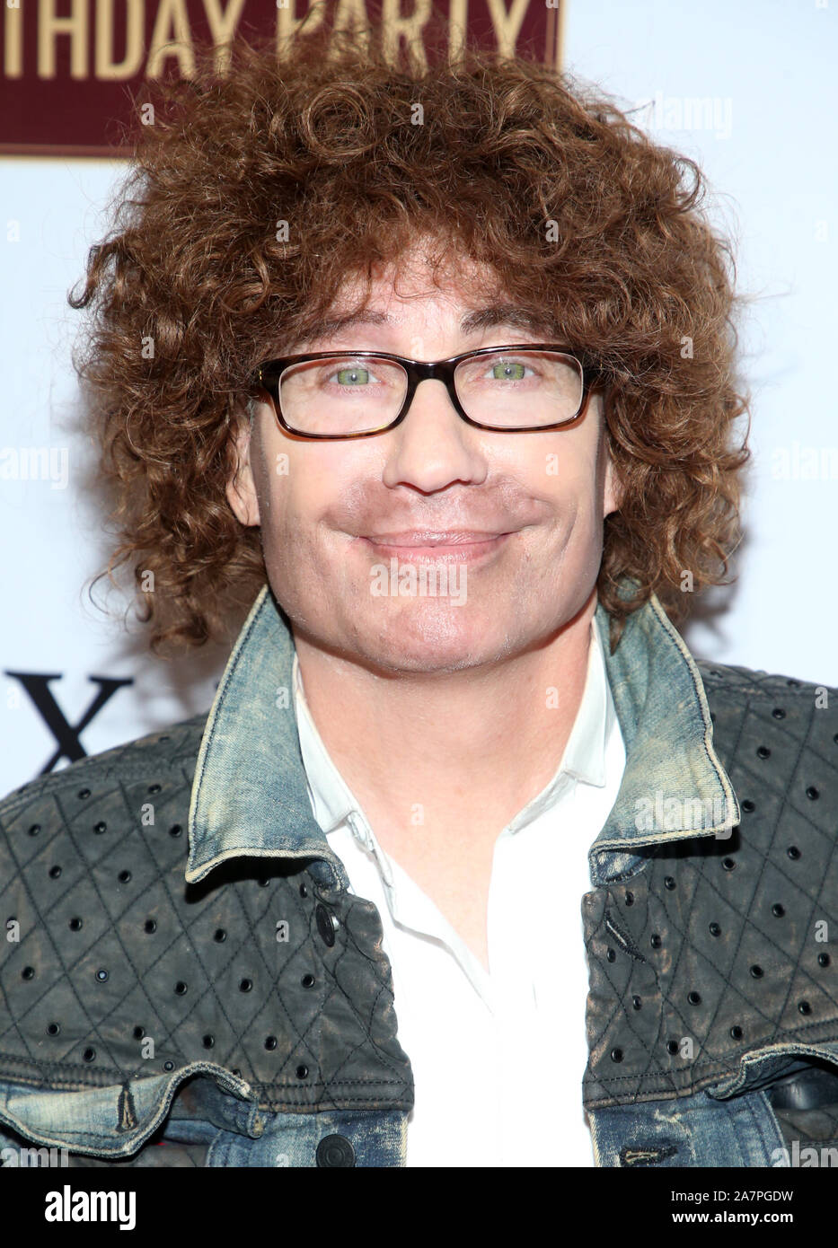 HOLLYWOOD, CA - NOVEMBER 3: Mike Darnell, at Ed Asner's 90th birthday ...