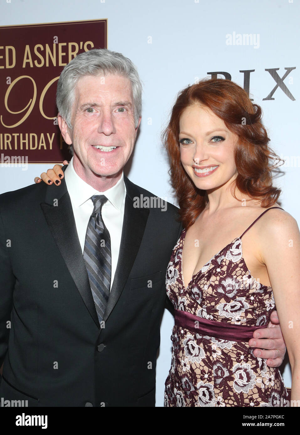 HOLLYWOOD, CA - NOVEMBER 3: Tom Bergeron, Elizabeth J. Carlisle, at Ed ...