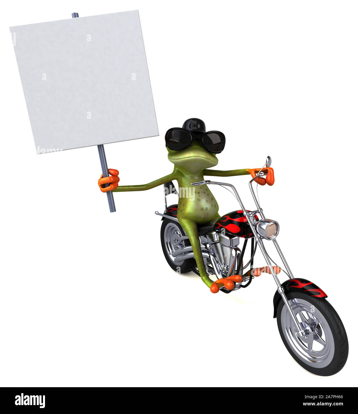 Frog on motorcycle hi-res stock photography and images - Alamy