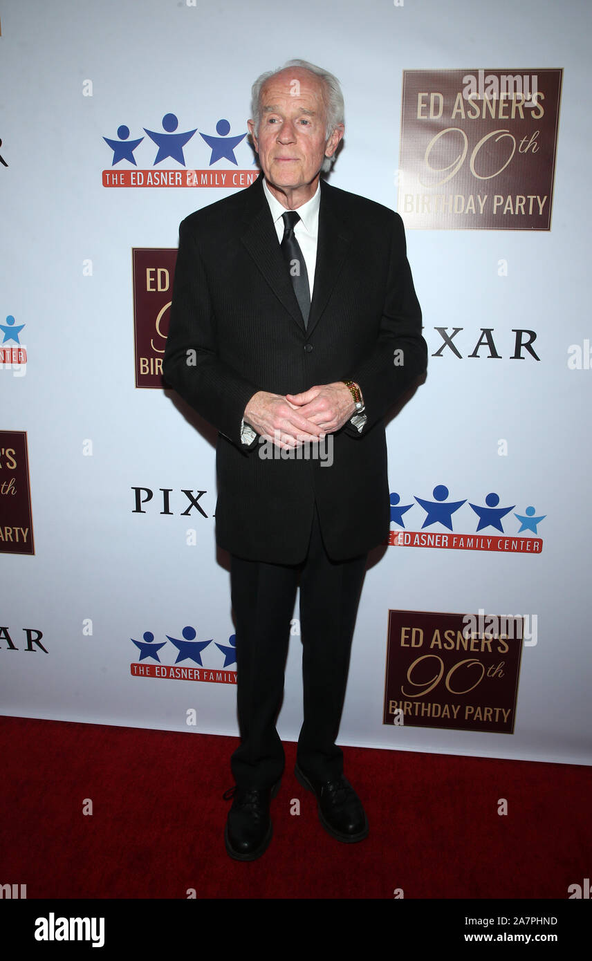 HOLLYWOOD, CA - NOVEMBER 3: Mike Farrell, at Ed Asner's 90th birthday ...