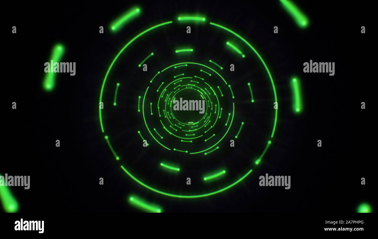 Pink and purple abstract light circles seamless looping. Animation of an abstract background ...