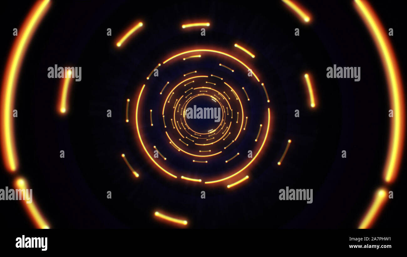 Pink and purple abstract light circles seamless looping. Animation of an abstract background ...