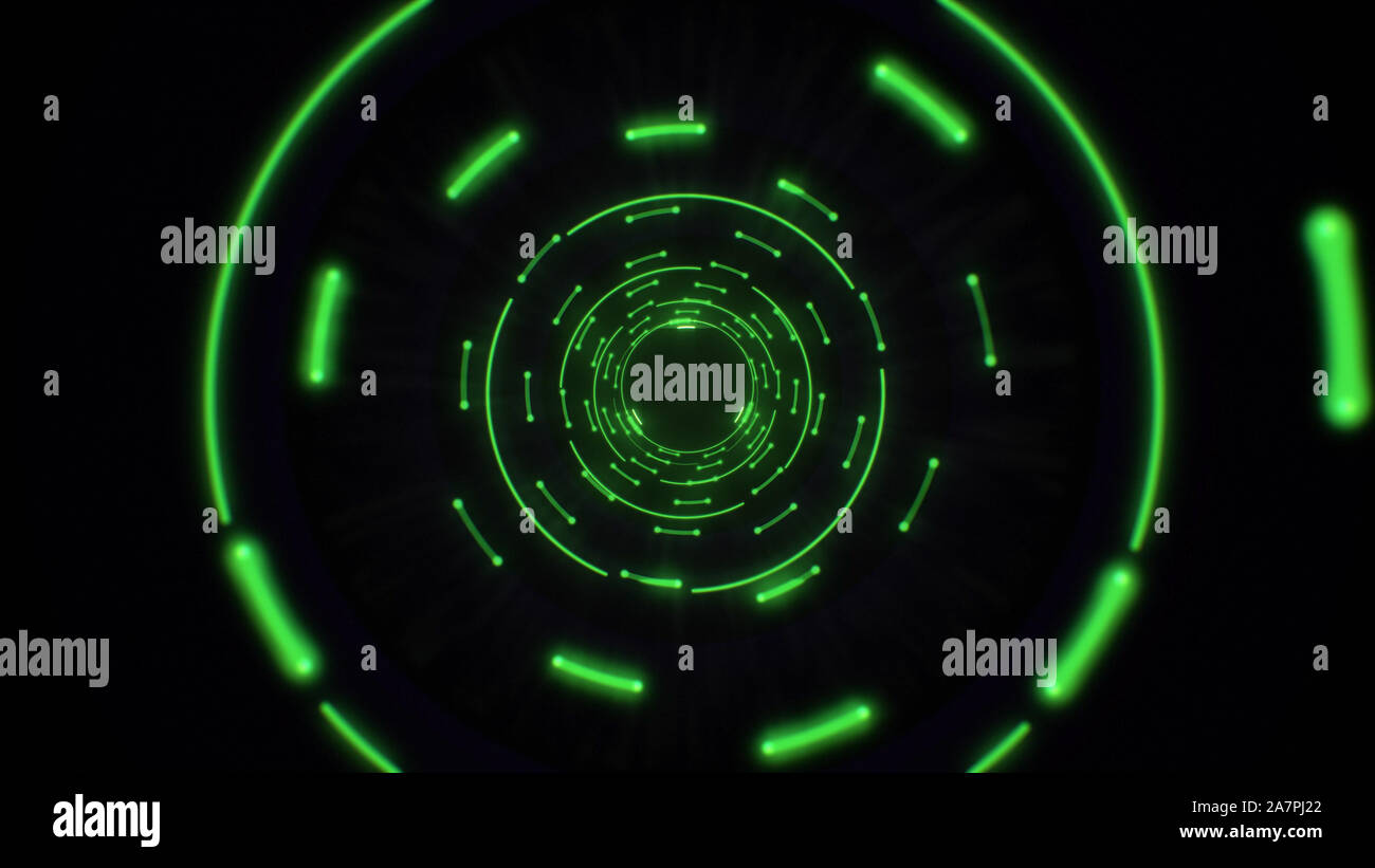 Pink and purple abstract light circles seamless looping. Animation of ...