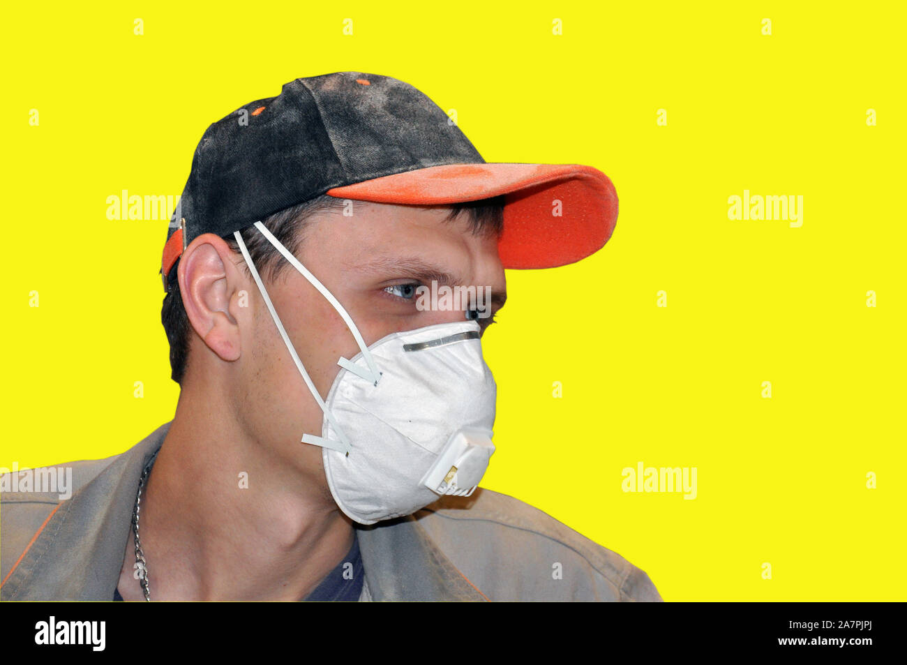 Dusty face man hi-res stock photography and images - Alamy