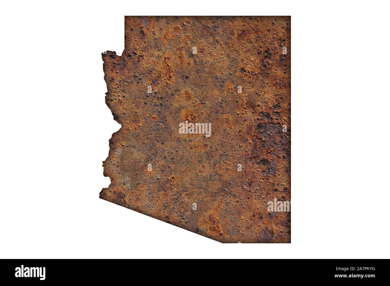 Old map of arizona Cut Out Stock Images & Pictures - Alamy