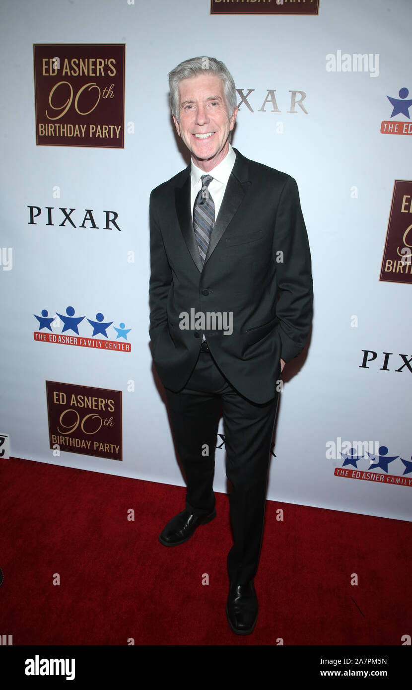 Hollywood, California, USA. 3rd Nov, 2019. Tom Bergeron. Ed Asner's ...